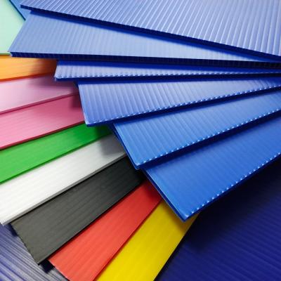 China Polypropylene PP Hollow Corrugated Anti-Static Board for Plastic Packing Box for sale