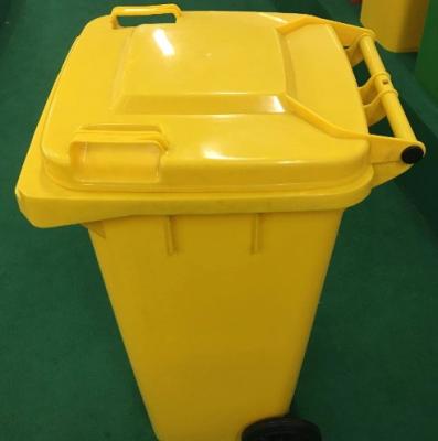 China 1100L plastic mobile garbage bin waste container trash container for sale