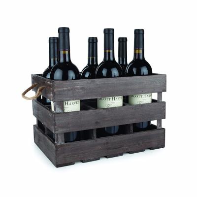 China 2016 new small colored products cheap wooden wine crates for sale