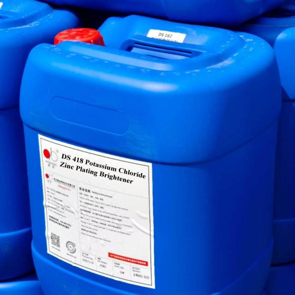 Quality DS 418 Potassium Chloride Zinc Plating Brightener Rack Plating Barrel Plating for sale