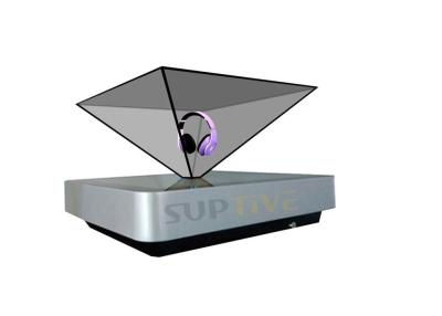 中国 220V完全なHDの決断屋内のための透明なLCDのショーケース3D Holo箱 販売のため