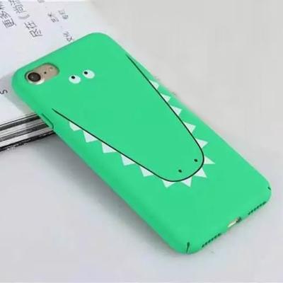 China Scrub Hard PC Korea Style Funny Dog Back Cover Cell Phone Case For iPhone 7 6s Plus for sale