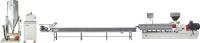 China single screw PVC Pipe Extrusion Machine linear structure no pollution for sale
