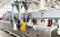 China Polymer Mixing Single Screw Plastic Extruder Machine 2.5mm Sheet thickness for sale