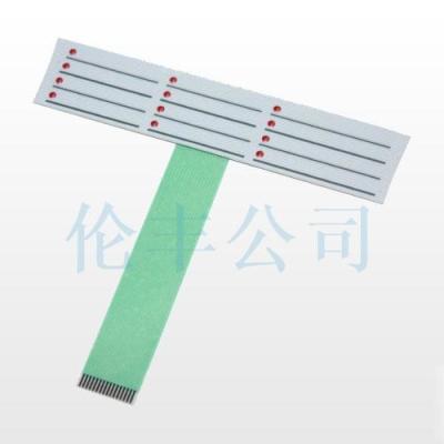 China LED Membrane Switch Pad 3M Adhesive Home Metal Keypad Dome Switch for sale