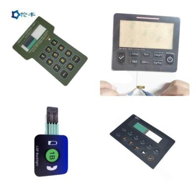 China Led LGF Backlight Membrane Switch Panel Adhesive Integrated Digital Printing for sale