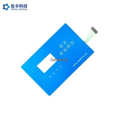 中国 注文の多膜スイッチ キーボード ポリエステルEBG180金属のドーム 販売のため