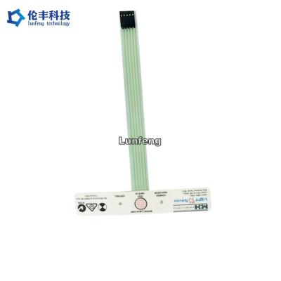 Китай Выполненный на заказ тактильный прилипатель зада ЛЮБИМЦА 3M468 кнопочной панели мембраны продается