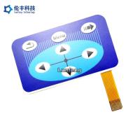 China Customized Flat Membrane Switch with Flexible Circuit and Connector - 5 Million Cycle Life, -40°C to +80°C Operating Range for sale