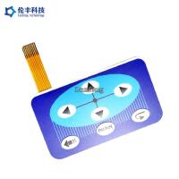 China Customized Flat Membrane Switch with Flexible Circuit and Connector - 5 Million Cycle Life, -40°C to +80°C Operating Range for sale