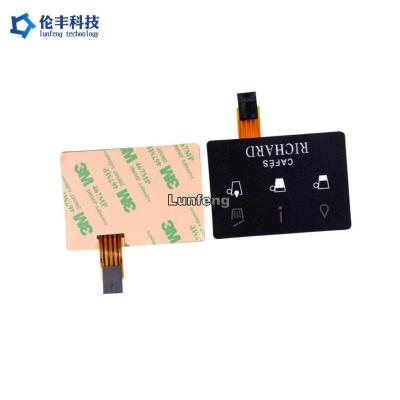 Китай Пульт управления касания цепи переключателя мембраны FPC машины кофе плоский продается