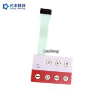 China FPC Circuit Flat Membrane Touch Control Panel for Coffee Machine - 5 Million Cycle Life, -40°C to +80°C Temperature Range for sale