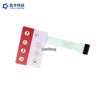 China Painel de controle liso do toque da membrana do circuito de FPC para a máquina do café à venda
