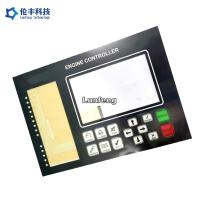 China Custom Engine Controller Membrane Switch Panel with 3M467 Adhesive - 5 Million Cycle Life, -40°C to +80°C Operating Range for sale