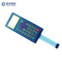 China Custom PET Transparent LCD Waterproof Membrane Switch Keypad - 5 Million Cycle Life, -40°C to +80°C Range for sale