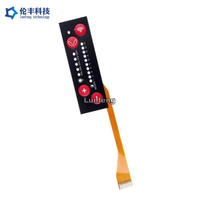 중국 3M468은 점착성 주도하는 멤브레인 스위치 감촉식 키패드 에프피씨 케이블을 세웁니다 판매용