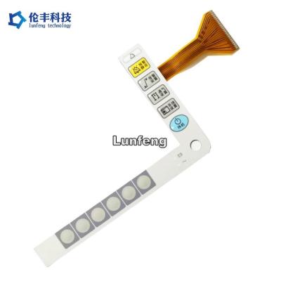 China Color de Matte Surface Waterproof RAL del interruptor de membrana del circuito LED de FPC en venta