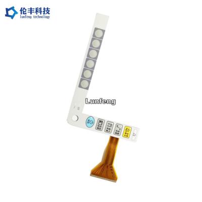China Color de Matte Surface Waterproof RAL del interruptor de membrana del circuito LED de FPC en venta