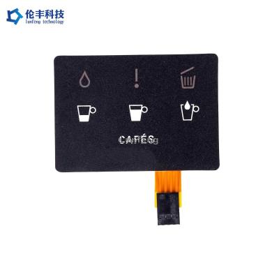 Китай Штейновая кнопочная панель переключателя мембраны FPC, переключатель мембраны ЛЮБИМЦА для каф продается