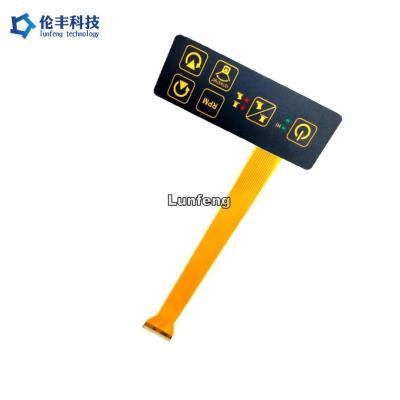 China Customized PET Membrane Switch and Customized for machines for sale