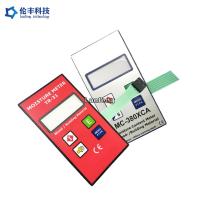 China Custom Polyester Flat Membrane Switch Panel With Flexible Circuit for sale