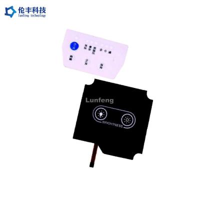 China LGF Film LED Membrane Keypad , Polyester LED Membrane Switch for sale