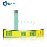 China Customized Color Flat Membrane Controller Switch For Industrial for sale