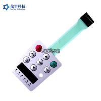 China Matte Surface Metal Dome Membrane Switch 50mA 50V DC Customizable for Extreme Temperatures for sale