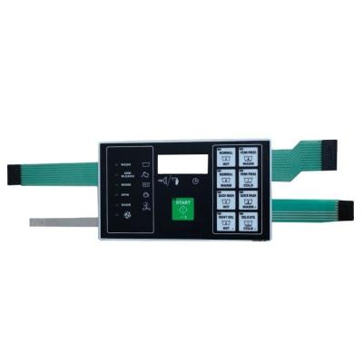 China Embossed And Tactile Metal Dome Membrane Switch Supporting Working Current Up to 100mA Suitable for Portable Devices and Security Systems for sale