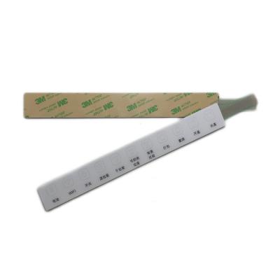 Китай Промышленный белый/красный/зеленый/синий светодиодный ПЭТ-мембранный переключатель с материалом из ПВХ и матовой/блестящей отделкой продается