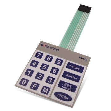 China Touch Button Type PET Membrane Switch Optimized to Serve Consumer Electronics Offering Precise Control and Robust Design for sale
