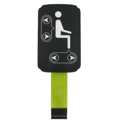 China Touch Button Type Plastic Membrane Switch Perfect for Medical Devices Offering Seamless Control and Long Term Durability for sale