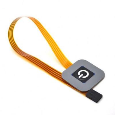 China Overlay PC 0175mm Flat Membrane Switch Durable With PET Circuit Flexible Option Ideal for Home Appliances and Automotive Electronics for sale