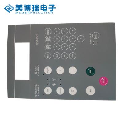 China Membrane Keypad Switch Membrane Switch Facade Glossy Finish User Interface Component Suitable for Various Applications for sale
