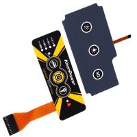 China Custom Silicone Keypad DC 5V Waterproof Flexible Membrane Switch -20℃ to +70℃ for sale