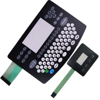 China カスタマイズされた設計のためのカスタマイズされた産業PC/ABS膜スイッチオーバーレイ for sale