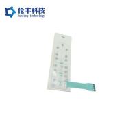 China Custom PET Membrane Switch with Blue LED for Industrial and Medical Applications for sale