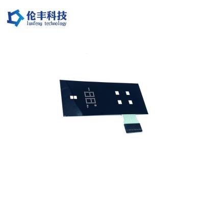 China 1.5mm Pitch iluminado teclado de membrana personalizado para sus necesidades de negocio en venta