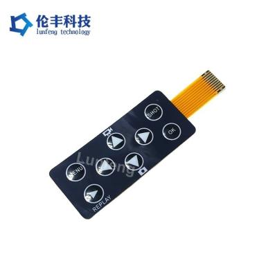 China 1.0 Mm Pitch Tactile Metal Dome Switch for Durable and Performance in PVC Applications for sale
