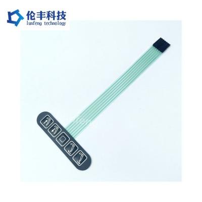 中国 PC用途向けカスタマイズデザインメタルドームメンブレンスイッチ 防水IP67および高性能 販売のため