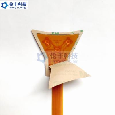 China Flat Tactile Dome Switch for sale