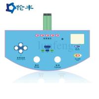 China Custom Flat Membrane Switch Control Panel with LED Overlay - 5 Million Cycle Life, -40°C to +80°C Temperature Range for sale