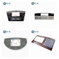 China Custom Glossy Graphic Overlay Membrane Switch with 5 Million Cycle Life and -40°C to +80°C Temperature Range for sale