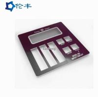China OEM Membrane Switch Graphic Overlay with Embossed Buttons - 5 Million Cycle Life, -40°C to +80°C Operating Range for sale