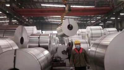 China 6mm que 1mm escovou o rolo de alumínio Az150 da bobina zincam o calibre 1100 de Alume 26 1060 1050 0.15-6.0mm à venda