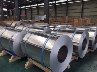 China 6mm que 1mm escovou o rolo de alumínio Az150 da bobina zincam o calibre 1100 de Alume 26 1060 1050 0.15-6.0mm à venda