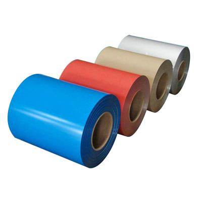 China Multi Farbüberzogene Aluminiumspulen-Fabrik-legieren industrielle Sprachspulen-Falte Astm B209 3003 H14 zu verkaufen