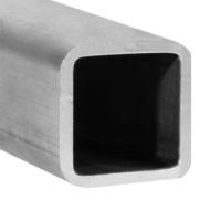 China High Grade Aluminium Rectangular Tube Durable And Lightweight For Construction for sale