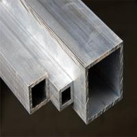 China High Grade Aluminium Rectangular Tube Durable And Lightweight For Construction for sale