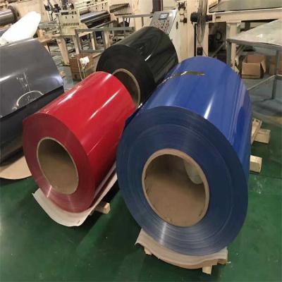 Китай Покрашенный цвет покрыл алюминиевые катушки 1060 3003 3004 5052 PE Prepainted 2000mm продается
